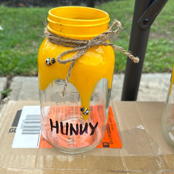 mason jars | Other | Winnie The Poo Themed Mason Jars For Baby Shower ...